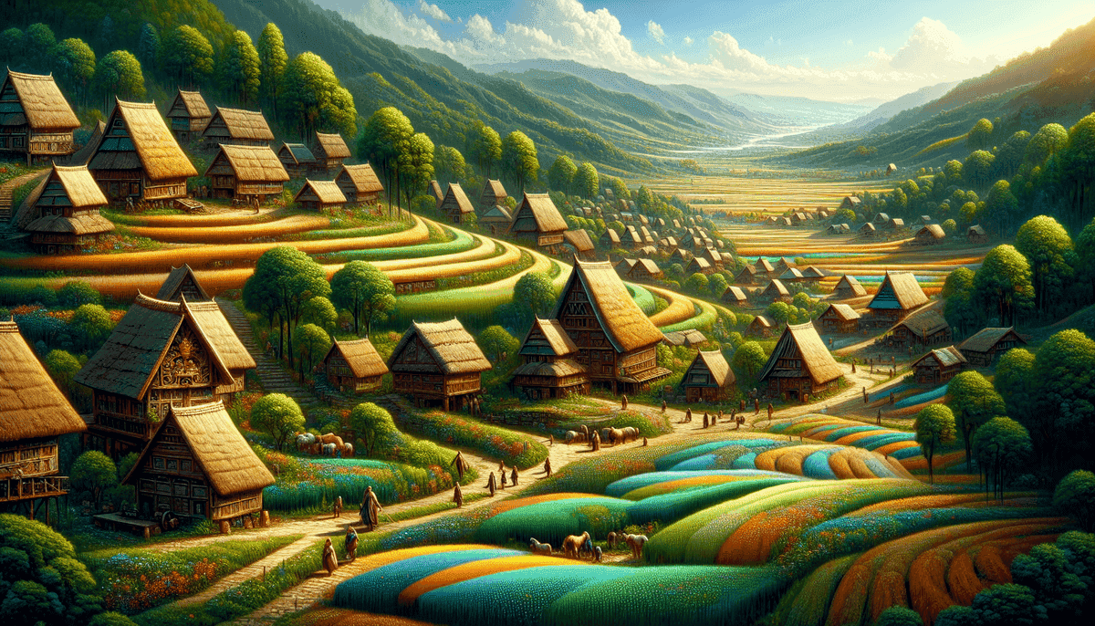 Sunset Valley by Hamlett